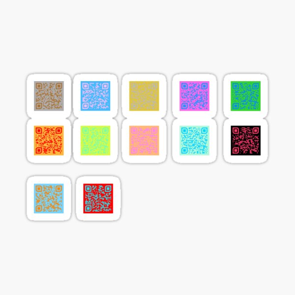 "NCT DREAM MV and track video QR code sticker set" Sticker for Sale by ...