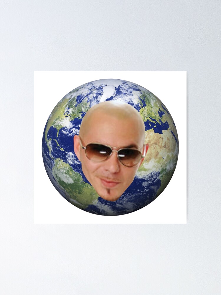 "Mr Worldwide" Poster for Sale by LouisUniverse | Redbubble