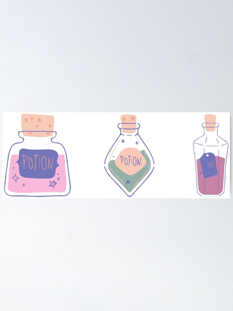 "Magic potions" Poster by Meyfair | Redbubble