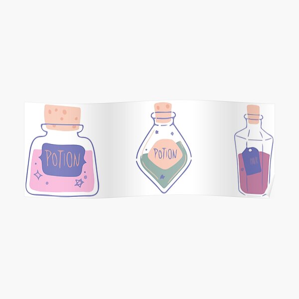 "Magic potions" Poster by Meyfair | Redbubble