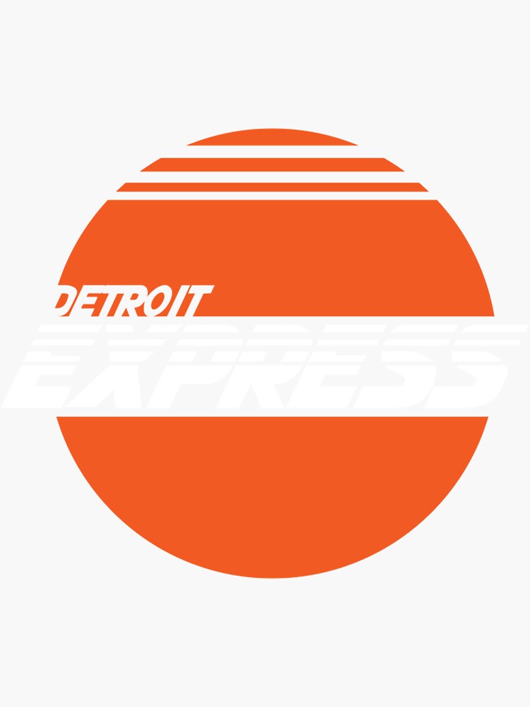 "Mac&s Detroit Express Essential" Sticker for Sale by MalteGniewosz ...