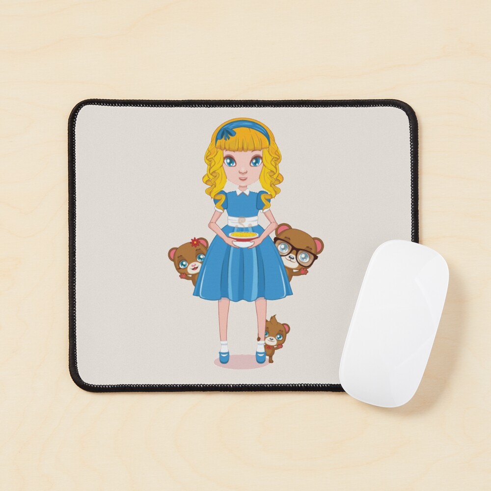 "Goldilocks and the three bears" Sticker for Sale by kawaiistudio ...