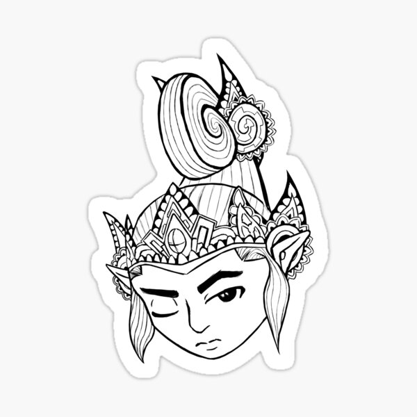 God Ruci 2 Pludpee Sticker For Sale By Ludvi Redbubble