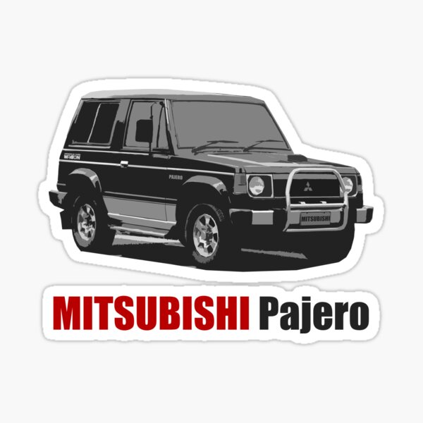 Pajero Stickers | Redbubble