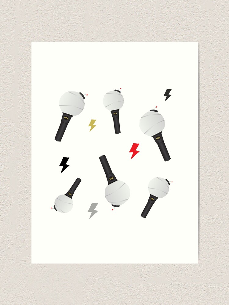 "ARMY BOMB pattern" Art Print for Sale by whatamistry | Redbubble