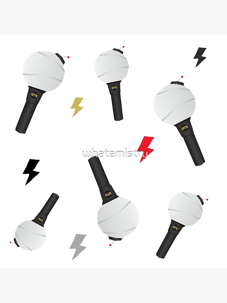 "ARMY BOMB pattern" Art Print for Sale by whatamistry | Redbubble