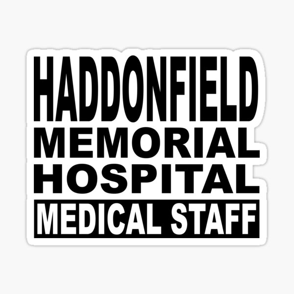 "Halloween Haddonfield Memorial Hospital 1978 Spooky Costume" Sticker ...
