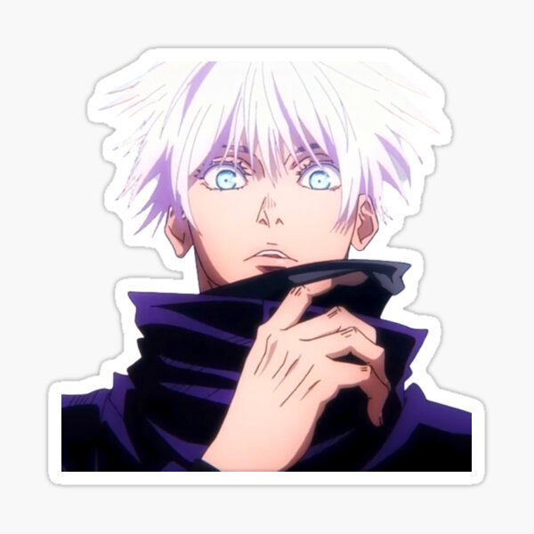 "Gojo Satoru Eyes" Sticker for Sale by JutsuDesigns | Redbubble