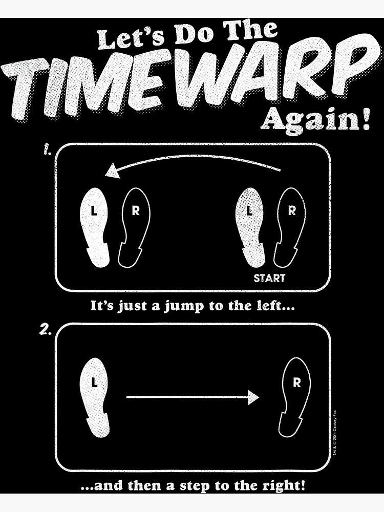 "The Rocky Horror Picture Show Time Warp " Canvas Print for Sale by ...