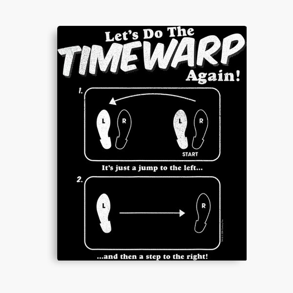 "The Rocky Horror Picture Show Time Warp " Canvas Print for Sale by ...