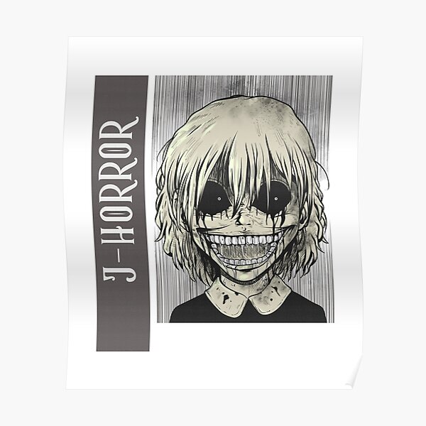 "Scary girl Jhorror" Poster for Sale by Emiechan | Redbubble