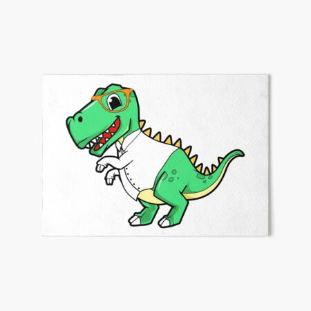 "Pharmasaurus Rx, T Rex Doctor Design " Art Board Print for Sale by ...