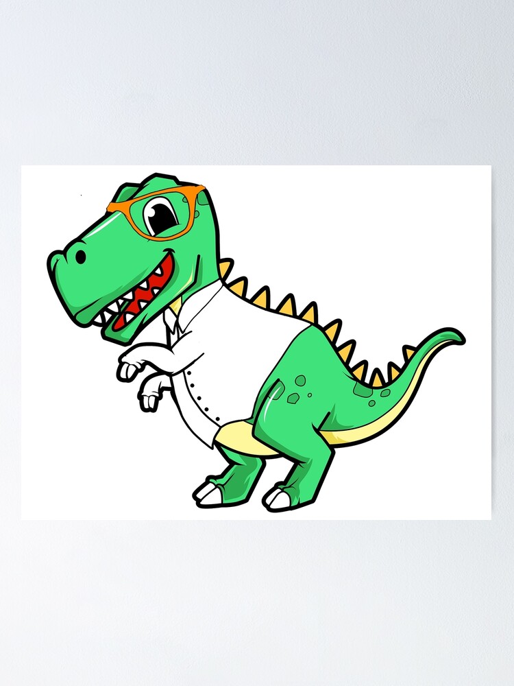 "Pharmasaurus Rx, T Rex Doctor Design " Poster for Sale by sarge1111 ...