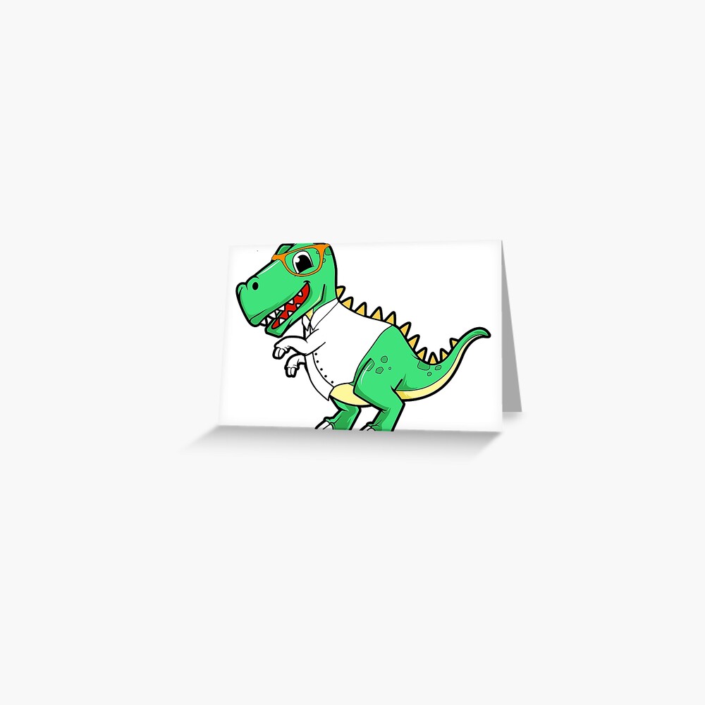 "Pharmasaurus Rx, T Rex Doctor Design " Greeting Card for Sale by ...