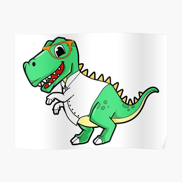 "Pharmasaurus Rx, T Rex Doctor Design " Poster for Sale by sarge1111 ...