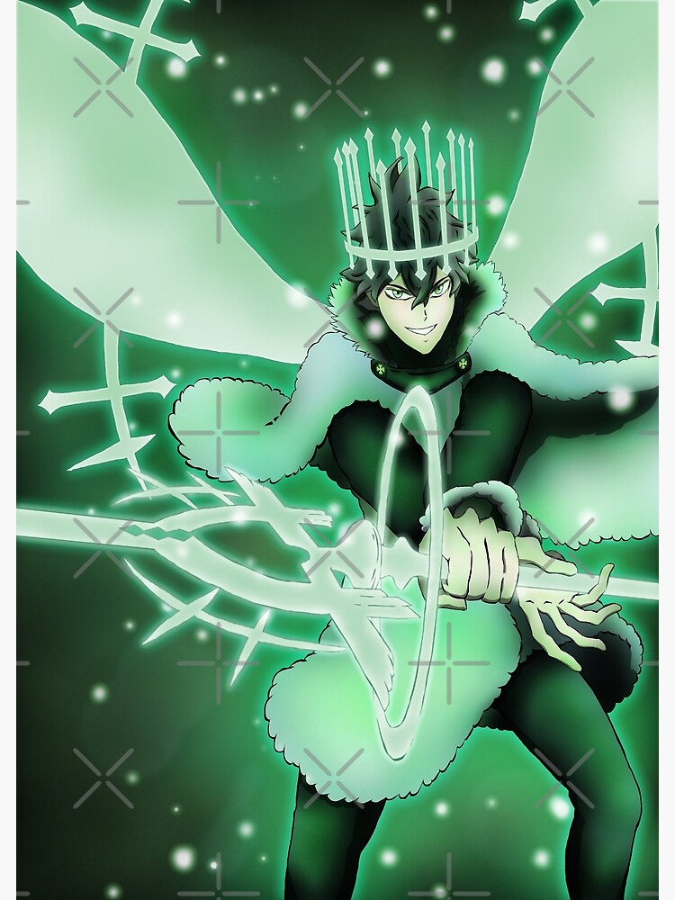 "Yuno - 100% Spirit Form - Spirit of Zephyr - 4-Leaf Clover - Black ...