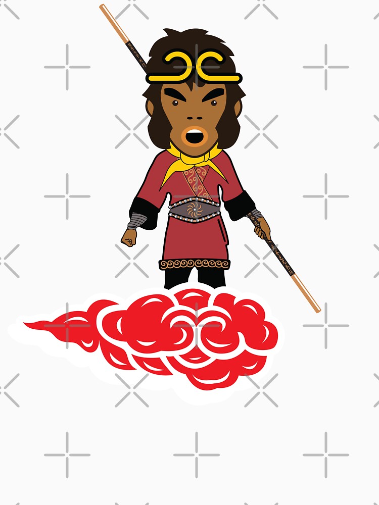 "Monkey Magic - Variant Three" T-shirt for Sale by Purakushi ...