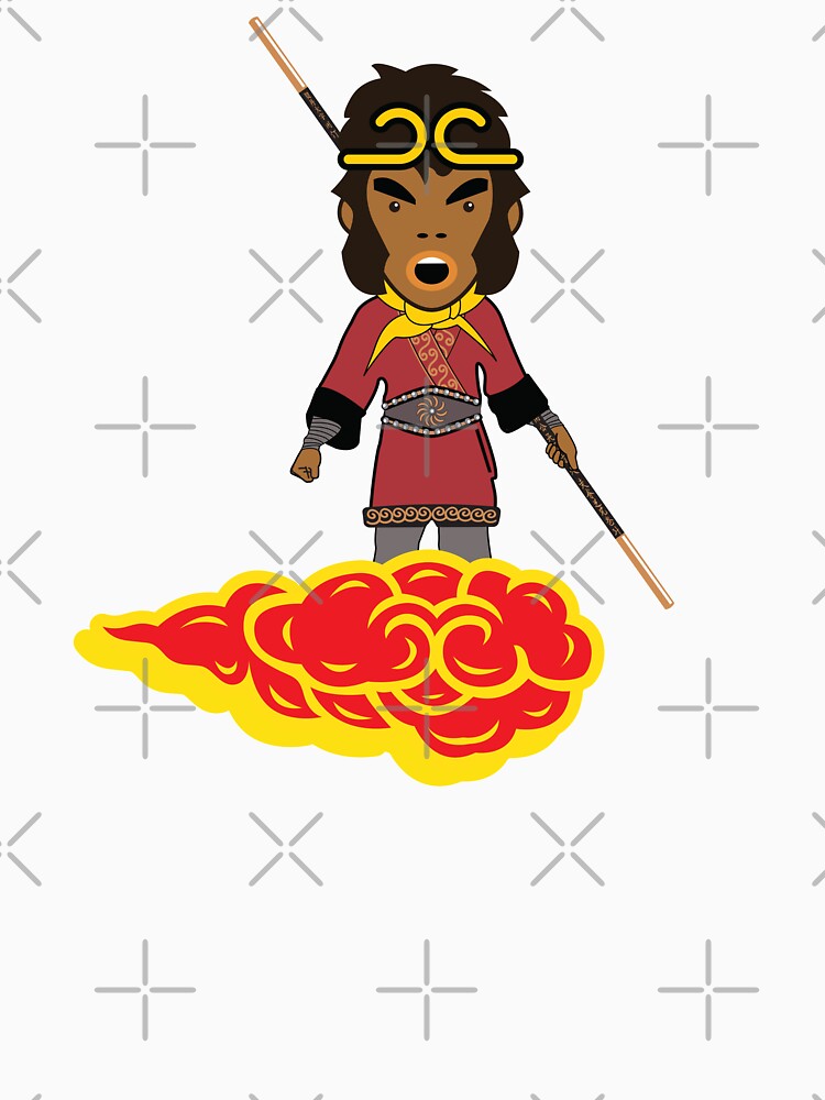 "Monkey Magic - Variant Four" T-shirt by Purakushi | Redbubble | monkey ...