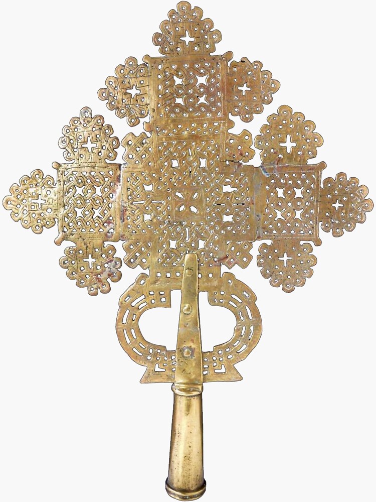 "Cross-meskel" Sticker for Sale by HaGeez | Redbubble