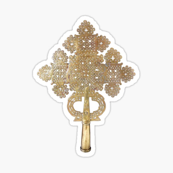 "Cross-meskel" Sticker for Sale by HaGeez | Redbubble