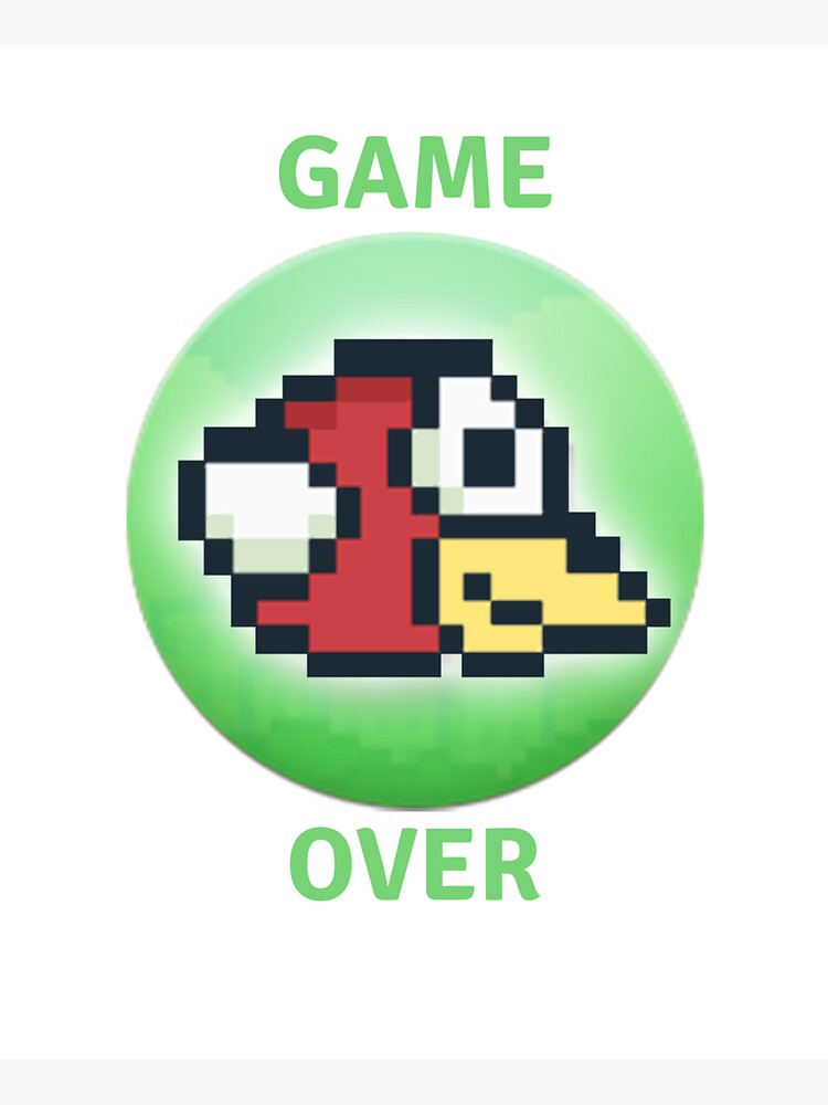 "Flappy bird" Sticker for Sale by aliamine | Redbubble