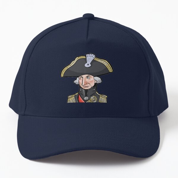"Horatio Nelson, 1st Viscount Nelson" Cap for Sale by MacKaycartoons ...
