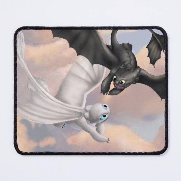 "Toothless and his Lightfury " Mouse Pad for Sale by Kayart4life ...