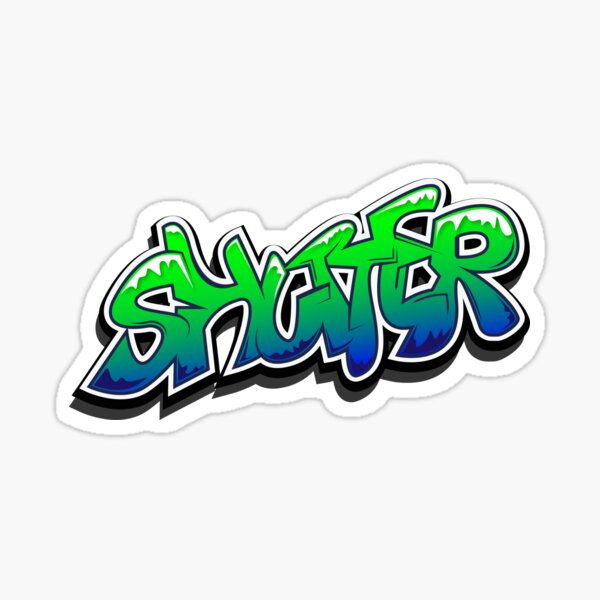 "graffiti word art" Sticker for Sale by Bubbleag | Redbubble