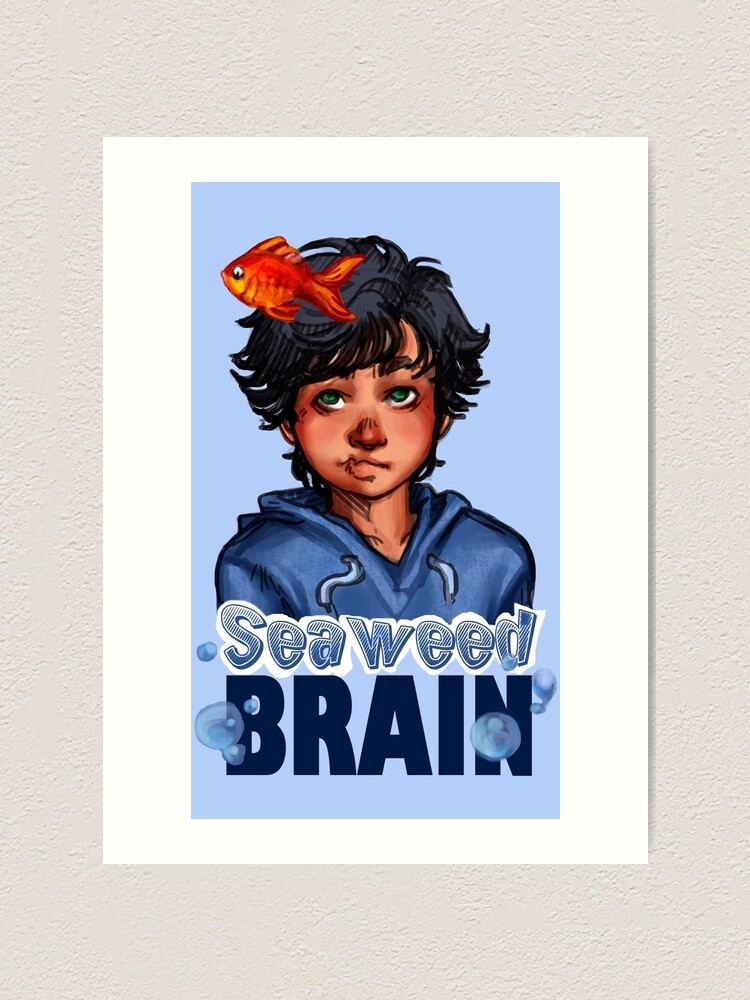 "Seaweed brain" Art Print for Sale by ChioInk | Redbubble