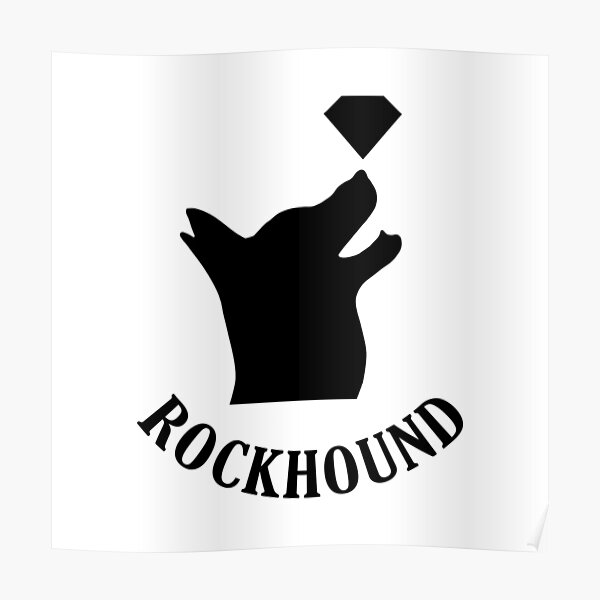 Póster «Rockhound Rock Hound Rock Hunter Cazador de rocas Recolección ...