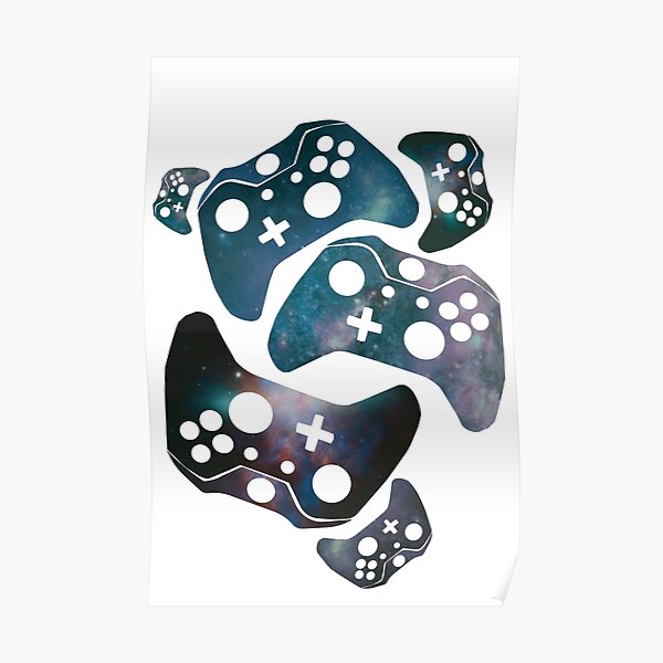 "Galaxy XBOX" Poster for Sale by kpulos | Redbubble