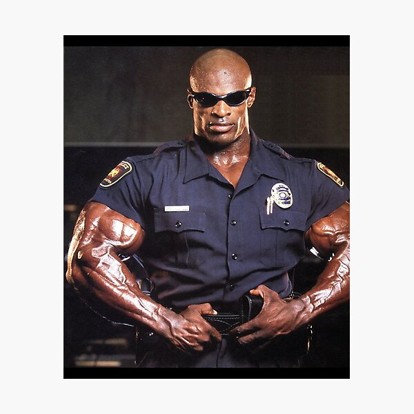 "RONNIE COLEMAN POLICE " Photographic Print for Sale by PoeticBodybuilD ...