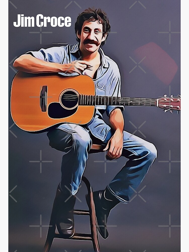 "Jim Croce" Poster for Sale by brando9921 | Redbubble