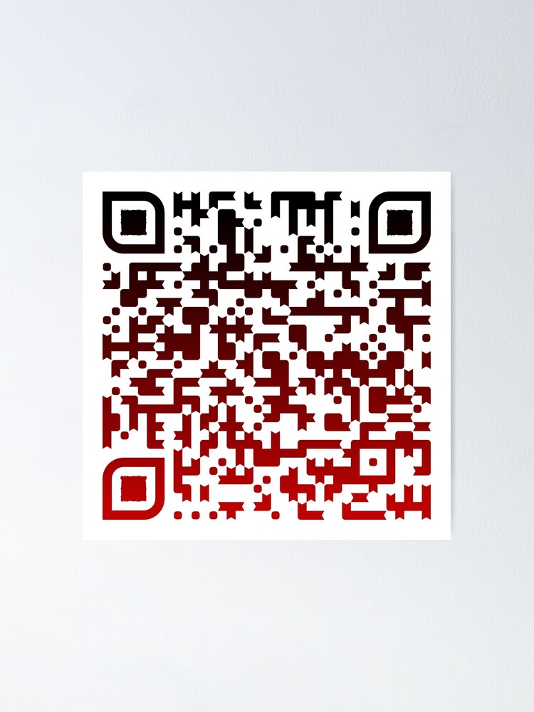 "Spooky Scary Skeleton Dance Remix QR CODE" Poster for Sale by ...