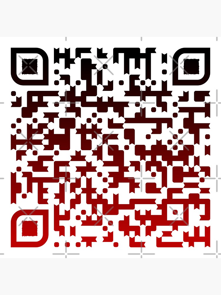 "Spooky Scary Skeleton Dance Remix QR CODE" Sticker for Sale by ...