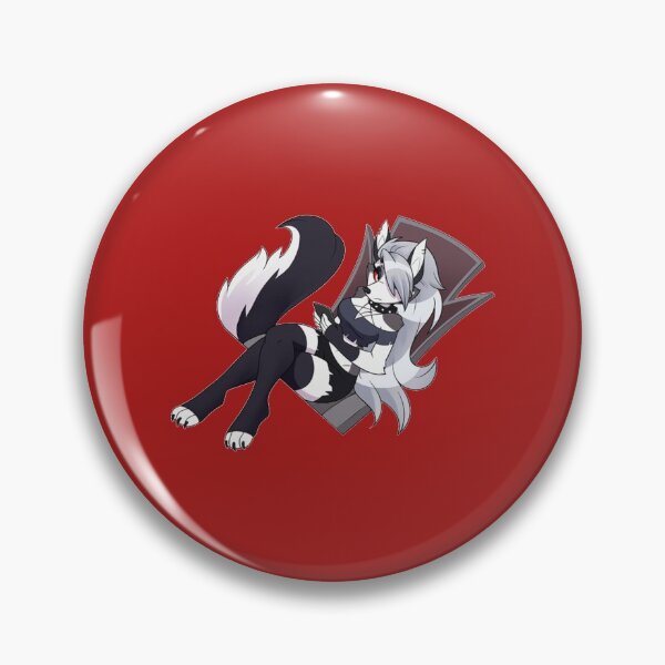 "Helluva Boss Loona " Pin for Sale by TORVENIUS1990 | Redbubble