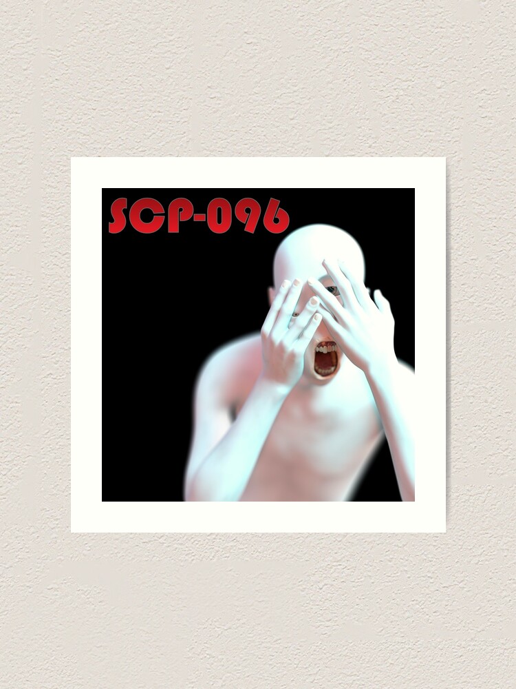 "SCP-096 Shy Guy" Art Print for Sale by Eyesus99 | Redbubble