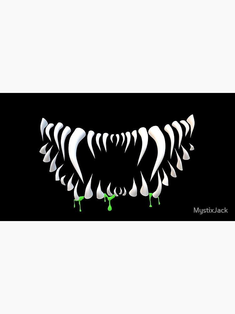"Scary 3d teeth design for Halloween" Poster for Sale by MystixJack ...