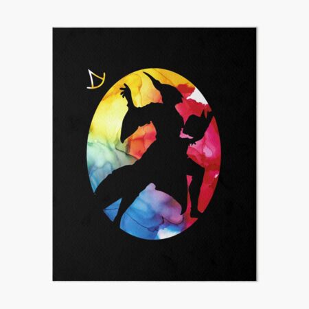"FFXIV Summoner Silhouette" Art Board Print for Sale by GingerCatGifts ...