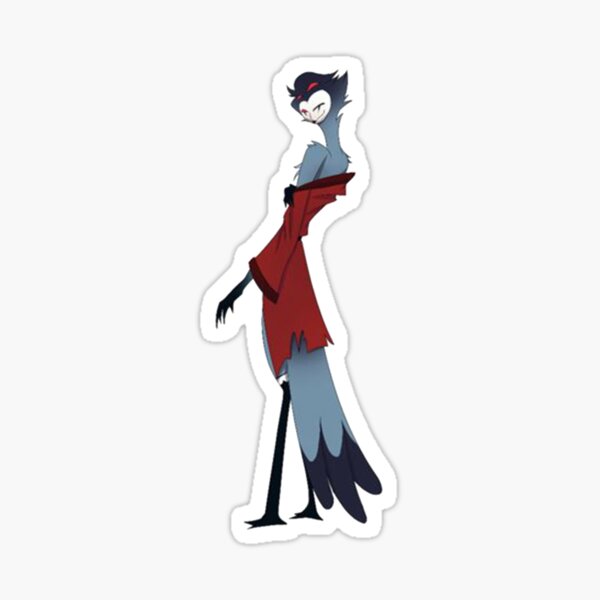 "Helluva Boss Stolas " Sticker for Sale by OldieBazaar | Redbubble