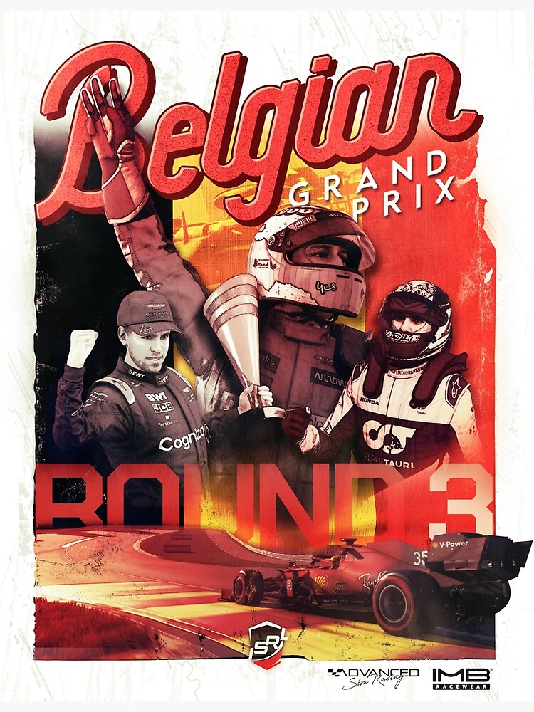 "Round 3 Race Poster - ISRL Esports" Poster for Sale by isrlesports ...