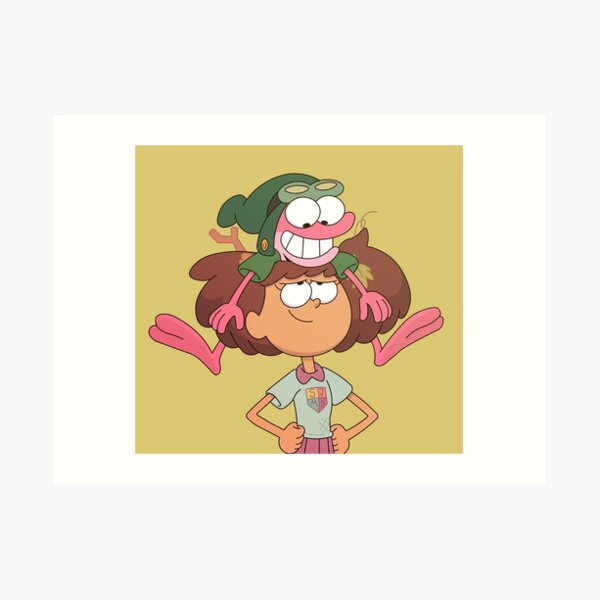 "Anne and Sprig | Amphibia" Art Print for Sale by artnchfck | Redbubble
