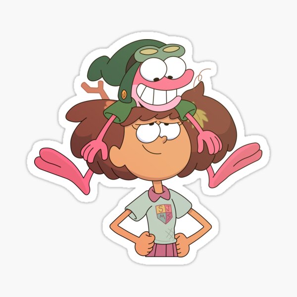 "Anne and Sprig | Amphibia" Sticker by artnchfck | Redbubble