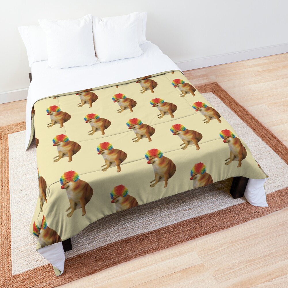 "Cheems Doge Clown" Photographic Print for Sale by DonatasSab | Redbubble