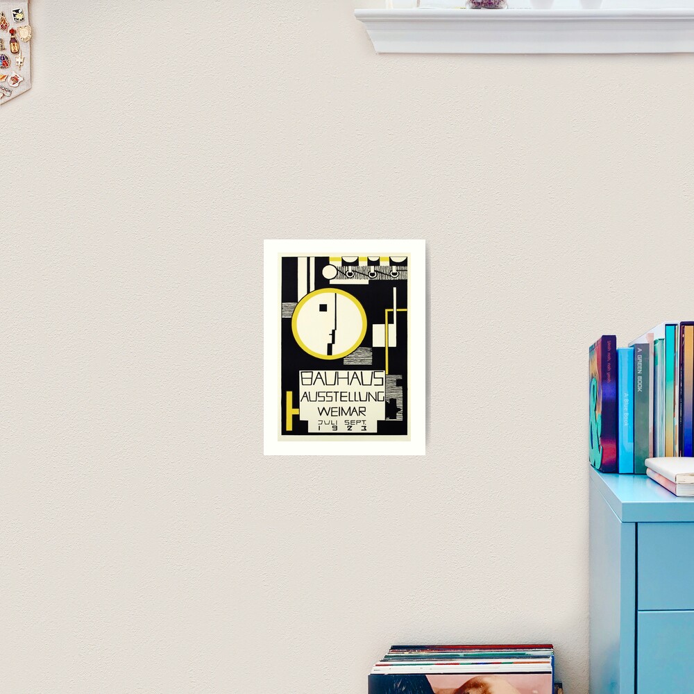 Leinwanddruck for Sale mit "Bauhaus-Ausstellung 1923 Weimar Poster ...