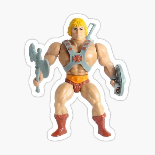 "He-Man Action Figure | Perfect Gift" Sticker for Sale by ...
