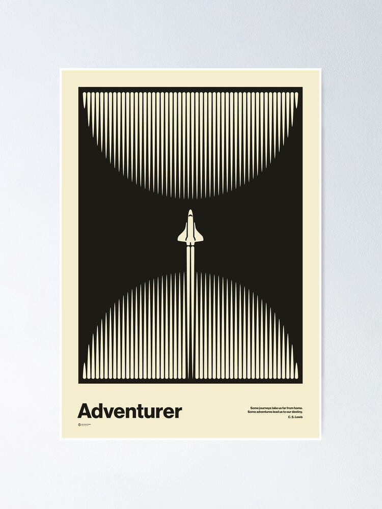 "Adventurer" Poster for Sale by AlexOmist | Redbubble