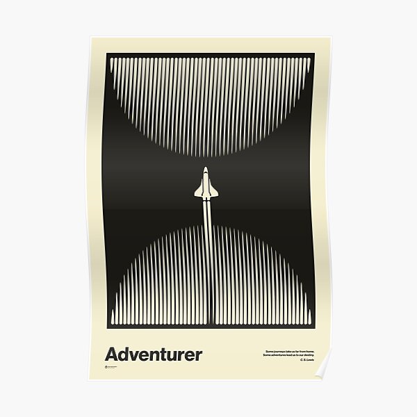 "Adventurer" Poster for Sale by AlexOmist | Redbubble