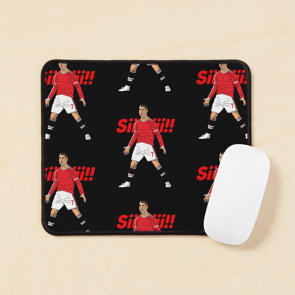 "CR7 Siiiii!, Cristiano Ronaldo's trademark goal celebration" Sticker ...