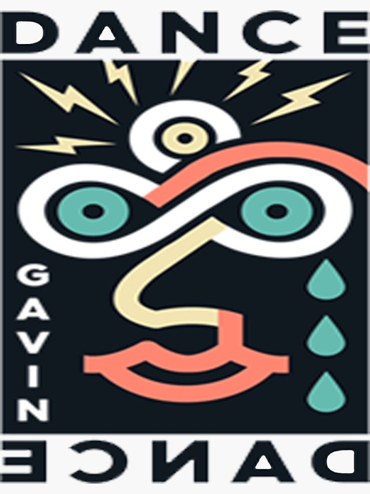 "Dance Gavin Dance merch - Dance Gavin Dance - Love Dance" Sticker for ...